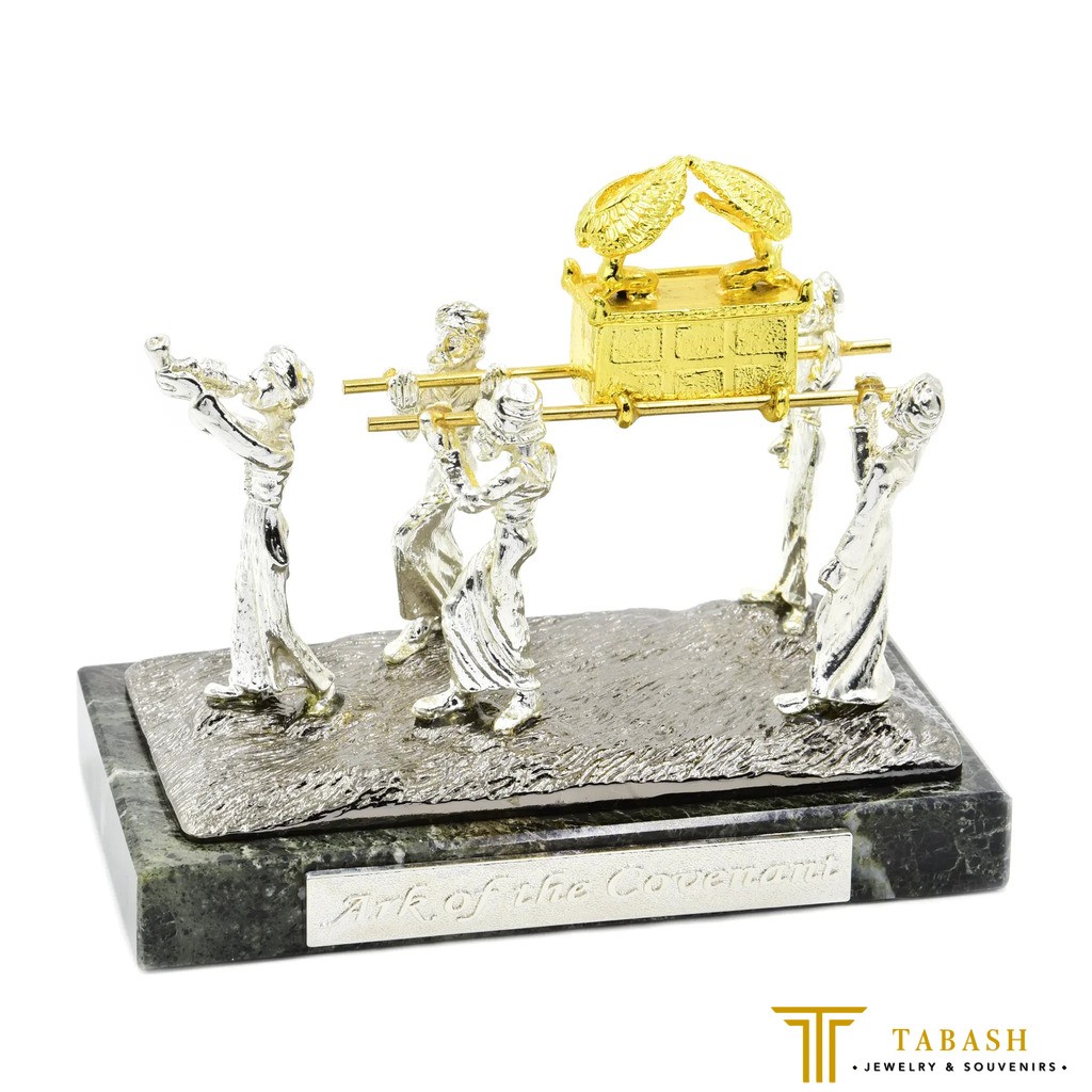 The Ark of the Covenant Carriers with Base | Tabash Souvenir